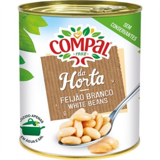 Bexeb. COMPAL FEIJAO BRANCO 845g